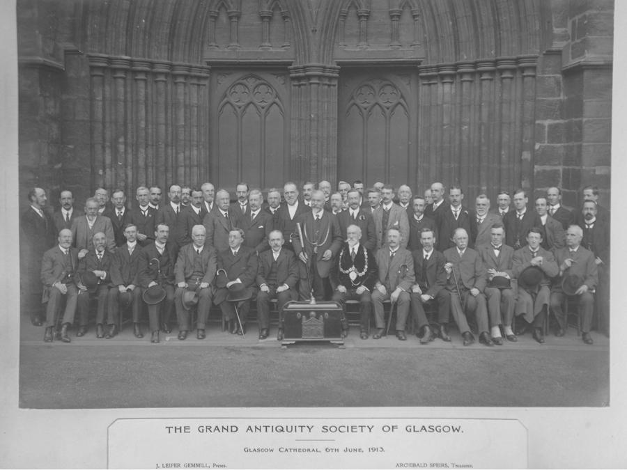 Historical Photographs relating to the Grand Antiquity Society of Glasgow