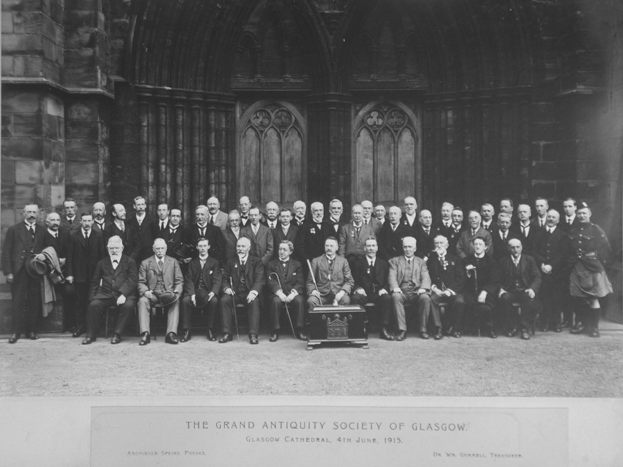 Historical Photographs relating to the Grand Antiquity Society of Glasgow